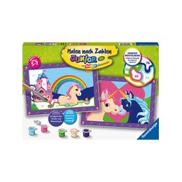 Ravensburger Malen nach Zahlen-Set "Bunte Einhornwelt" - ab 5 Jahren - 30% | Kinder-kreativspielzeug