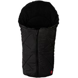Kaiser Naturfellprodukte Fu&szlig;sack "Fleece" in Schwarz - (L)80 x (B)40 cm - 28% | Baby-fusssaecke