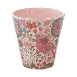Overbeck and Friends Becher ''Merle'' in Rosa/ Beige - 250 ml - 12% | Gedeckter-tisch