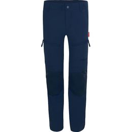 Trollkids Zipp-Off-Trekkinghose "Nordfjord" - Slim fit - in Dunkelblau - 24% | Gr&ouml;&szlig;e 152 | Kinderhosen