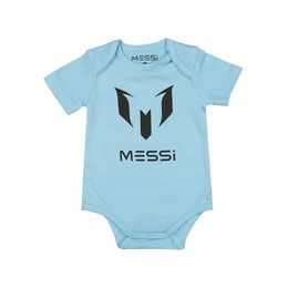 Messi Body in Hellblau - 30% | Gr&ouml;&szlig;e 74 | Baby-bodys