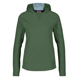 Dolomite Fleecehoodie "Latemar" in Gr&uuml;n - 61% | Gr&ouml;&szlig;e M | Damen-sweatshirts-jacken