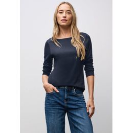 Street One Longsleeve in Dunkelblau - 23% | Gr&ouml;&szlig;e 42 | Damen-tops