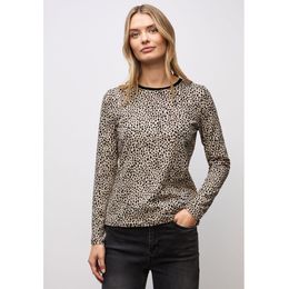 Street One Longsleeve in Beige - 36% | Gr&ouml;&szlig;e 34 | Damen-tops
