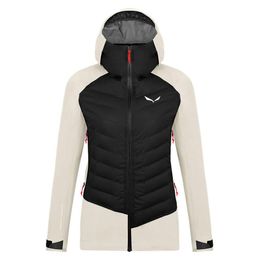 Salewa Ski-/ Snowboardjacke "Sella PTX" in Creme/ Schwarz - 63% | Gr&ouml;&szlig;e 38 | Damen-outdoorjacken