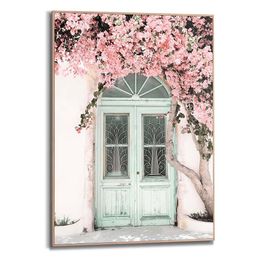 Orangewallz Gerahmter Kunstdruck "Bohemian Portal" - 45% | Gr&ouml;&szlig;e 50x70 cm | Wanddekoration