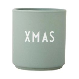 Design Letters Becher "XMas" in Gr&uuml;n - 250 ml - 41% | Gedeckter-tisch