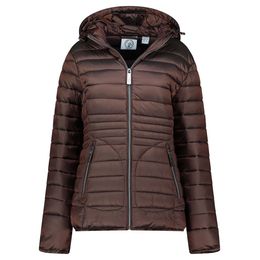 Geographical Norway Steppjacke "Breezi" in Braun - 72% | Gr&ouml;&szlig;e L | Damenjacken