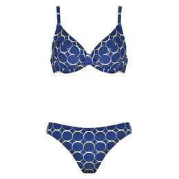 Naturana Bikini in Blau - 49% | Gr&ouml;&szlig;e 36E-Cup | Damen-bademode