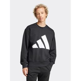 Adidas Sweatshirt in Schwarz/ Wei&szlig; - 28% | Gr&ouml;&szlig;e L | Herren-plussize