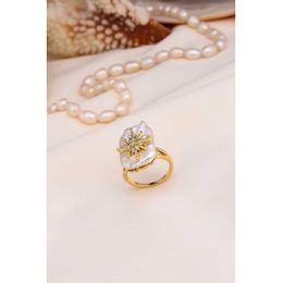 Pierres delicates Vergold. Ring mit Edelstein - 63% | Schmuck
