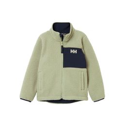 Helly Hansen Fleecejacke "Champ" in Gr&uuml;n/ Dunkelblau - 41% | Gr&ouml;&szlig;e 116 | Kids-fleecejacken-fleecepullover
