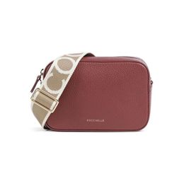 Coccinelle Leder-Umh&auml;ngetasche in Bordeaux - (B)19 x (H)13 x (T)6 cm - 32% | Damen-taschen