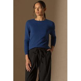 Perfect Cashmere Kaschmir-Pullover "Vanessa" in Blau - 57% | Gr&ouml;&szlig;e M | Damen-pullover-cardigans