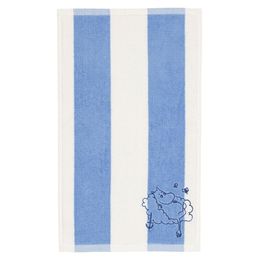 Moomin G&auml;stehandtuch ''Snorkm'' in Wei&szlig;/ Blau - (L)50 x (B)30 cm - 19% | Badtextilien