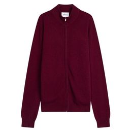 Perfect Cashmere Kaschmir-Cardigan "Jules" in Bordeaux - 58% | Gr&ouml;&szlig;e M | Herren-pullover-cardigans