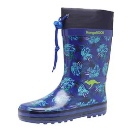 Kangaroos Gummistiefel "K-Summerrain" in Dunkelblau - 39% | Gr&ouml;&szlig;e 26 | Kinder-outdoor-sport-schuhe