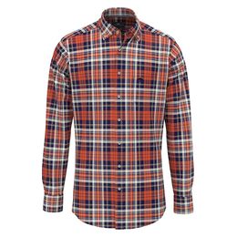 Fynch-Hatton Hemd - Casual fit - in Rot - 70% | Gr&ouml;&szlig;e M | Herren-plussize