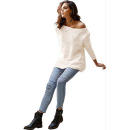 Heine Pullover in Creme - 55% | Gr&ouml;&szlig;e 50 | Damen-pullover-cardigans