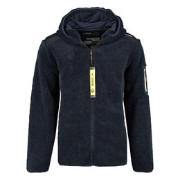 Geographical Norway Fleecejacke in Dunkelblau - 71% | Gr&ouml;&szlig;e M | Herren-pullover-sport