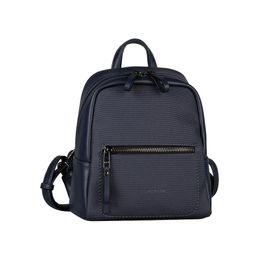 Tom Tailor Rucksack "Tamara" in Dunkelblau - (B)23 x (H)27 x (T)13 cm - 60% | Damen-taschen