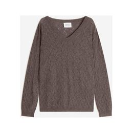 Perfect Cashmere Kaschmir-Pullover "Madison" in Braun - 55% | Gr&ouml;&szlig;e L | Damen-pullover-cardigans