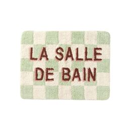 Ellos Home Badvorleger "Paris" in Gr&uuml;n - 41% | Gr&ouml;&szlig;e 50x80 cm | Heimtextilien-badematten