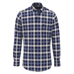 Fynch-Hatton Hemd - Casual fit - in Dunkelblau - 68% | Gr&ouml;&szlig;e M | Herren-plussize