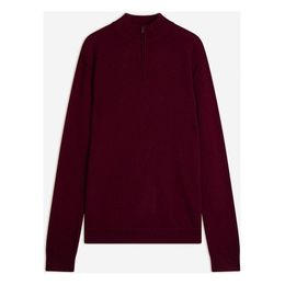 Perfect Cashmere Kaschmir-Pullover "Lucas" in Bordeaux - 58% | Gr&ouml;&szlig;e S | Herren-plussize