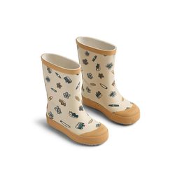 Wheat Gummistiefel "Muddy" in Creme/ Gelb - 48% | Gr&ouml;&szlig;e 27 | Babygummistiefel