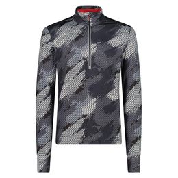 CMP Funktionsshirt in Anthrazit - 44% | Gr&ouml;&szlig;e 48 | Herren-sportshirts