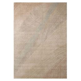 Wecon Home Schurwoll-Teppich "Skai" in Beige - 58% | Gr&ouml;&szlig;e 70x140 cm |