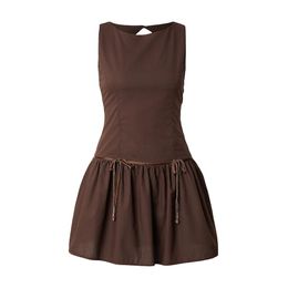 Hollister Kleid Damen Gr&ouml;&szlig;e 42 braun Winterkleid