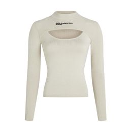 KARL LAGERFELD JEANS Sweater female White size M
