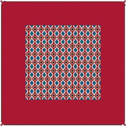 BENT Outdoorteppich &raquo;Carpet oriental/ -Caribbean&laquo; rechteckig 4 mm H&ouml;he PFC frei rot Polyester