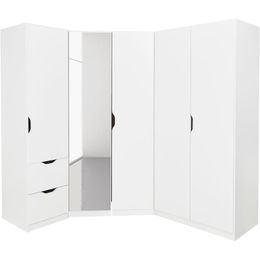 Rauch Schrank-Set &raquo;Freiham&laquo; Set, 3 Stk. tlg. wei&szlig; Holzwerkstoff Alle Elemente einzeln stellbar