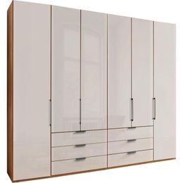 Wiemann Faltt&uuml;renschrank &raquo;Monaco, Kleiderschrank, Schrank, W&auml;scheschrank, mit edler Glasfront&laquo; 2 Breiten, 2 H&ouml;hen 216/236 cm ausw&auml;hlbar, MADE IN 