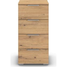 Rauch Schubkastenkommode &raquo;Highboard Sideboard Schubladenkommode Kommode ASTANA&laquo; Breite 40 cm / H&ouml;he 81 cm, mit 4 ger&auml;umigen Schubladen, Kantengriff in