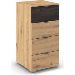Rauch Schubkastenkommode &raquo;Sideboard Kommode Schubladenkommode APOLLON&laquo; Breiten 40/80 cm, H&ouml;he 81 cm, mit 4 ger&auml;umigen Schubladen, oberer SK mit 