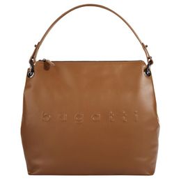 Bugatti Damen Bugatti Henkeltasche &raquo;DAPHNE&laquo; echt Leder braun