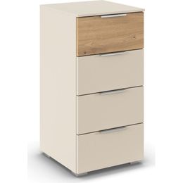 Rauch Schubkastenkommode &raquo;Highboard Sideboard Schubladenkommode Kommode ASTANA&laquo; Breite 40 cm / H&ouml;he 81 cm, mit 4 ger&auml;umigen Schubladen, Kantengriff in