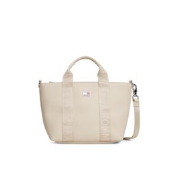 Tommy Jeans Damen Tragetasche &raquo;TJW DAILY ELEVATED MINI TOTE&laquo;, Damen Umh&auml;ngetasche, Schultertasche mit logobedruckten Band