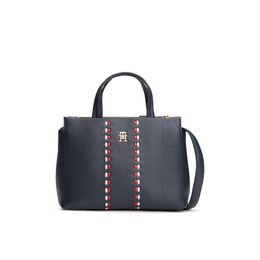 Tommy Hilfiger Damen Satchel &raquo;TH TIMELESS MINI SATCHEL&laquo;, Damen Umh&auml;ngetasche, Tragetasche mit farbigen Details
