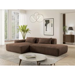 exxpo - sofa fashion Ecksofa &raquo;Billund modernes Designsofa, bequem und elegant, Breite 294cm, L-Form&laquo; modern, L-form, Wellenfedern, inklusive 2x 