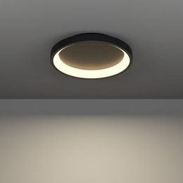 Eglo LED Deckenleuchte &raquo;LORETELLO-Z Deckenlampe - Stahl - LED - 19,6W - IP20&laquo; LED-Modul 1 Stk. Kaltwei&szlig; Neutralwei&szlig; RGB Warmwei&szlig; Wohzimmerlampe, 