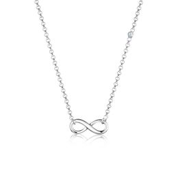 Elli DIAMONDS Herren Elli DIAMONDS Collierkettchen &raquo;Infinity Diamant Brillantschliff (0.015 ct) 925 Sterling Silber&laquo;