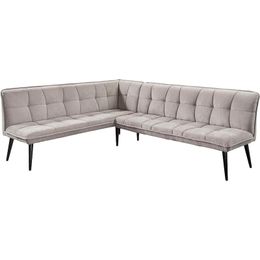 exxpo - sofa fashion Essbank &raquo;Mocca Essbank, Sitzbank&laquo; hoher Sitzkomfort, bequem und elegant, hochwertige Detailverarbeitung