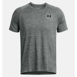Under Armour Herren Trainingsshirt &raquo;UA TECH TEXTURED SS&laquo; 1 Stk. normale Schnittform, Kurzarm, sportlicher Stil, Rundhalsausschnitt schwarz L