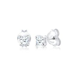Elli DIAMONDS Damen Elli DIAMONDS Paar Ohrstecker &raquo;Ohrstecker Diamant Brillantschliff (0.12 ct) 925 Sterling Silber&laquo; silber