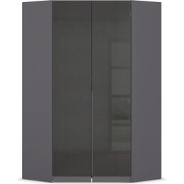 OTTO home Eckkleiderschrank &raquo;Kleiderschrank Schrank Ankleidezimmer Schlafzimmer Garderobe AGORDO&laquo; in zwei Griff-Farben, Breite/Tiefe 117x117 cm, H&ouml;hen
